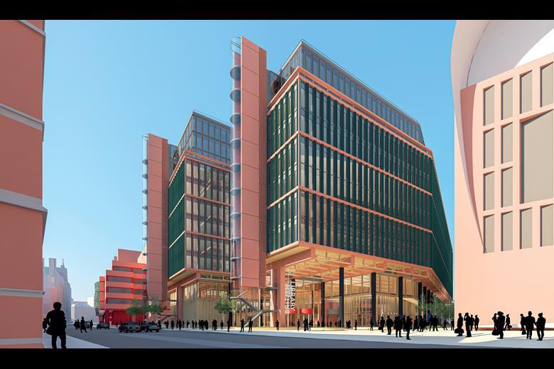 RSHP reveals revised plans for British Library extension as schedule ...